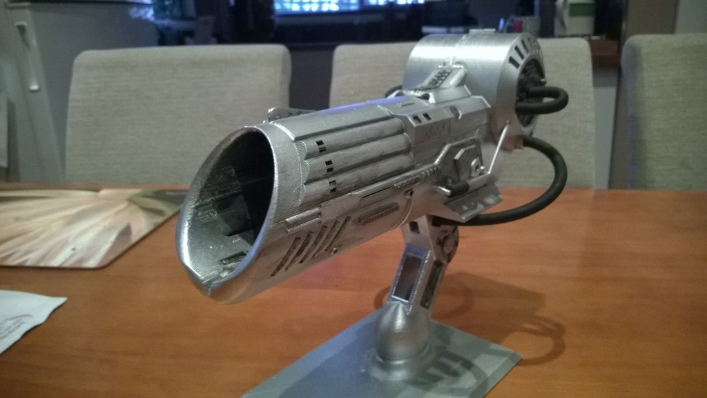 Free STL file predator shoulder weapon・3D printing idea to download・Cults